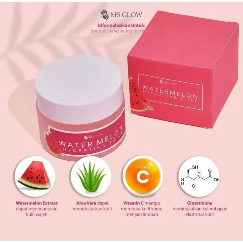 Watermelon Moisturizer Juice (Facial Moisturizer) | Shopee Malaysia