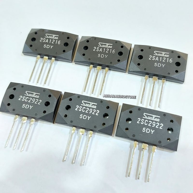 Sanken transistor 2SA1216 2SC2922 5DY original japan | Shopee Malaysia