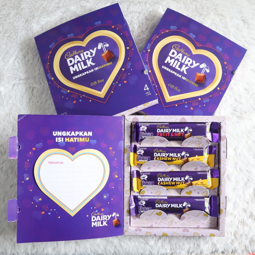 Cadbury Dairy Milk Gift Box Edition (Valentine's Edition) | Shopee Malaysia