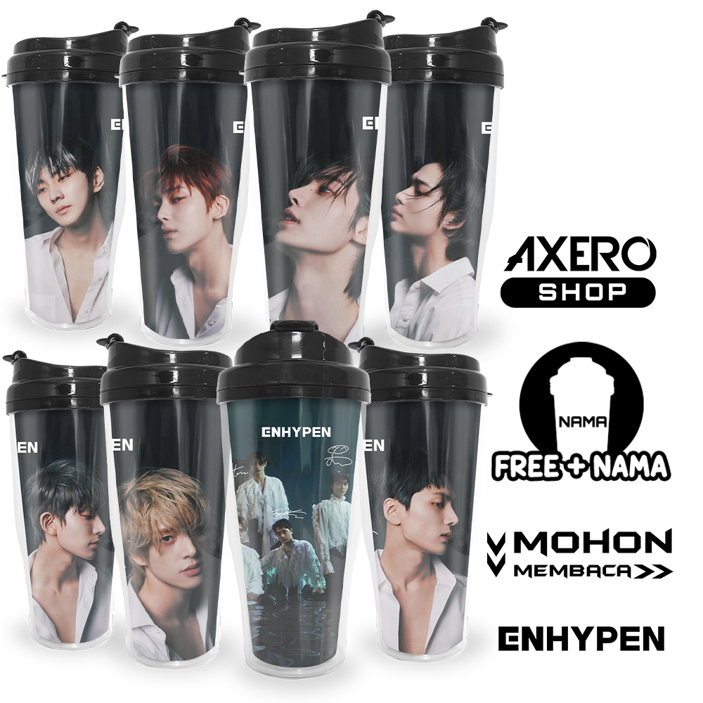 Enhypen Dark Blood Ver Bite Me Tumbler / ENHYPEN drinking bottle / Kpop ...