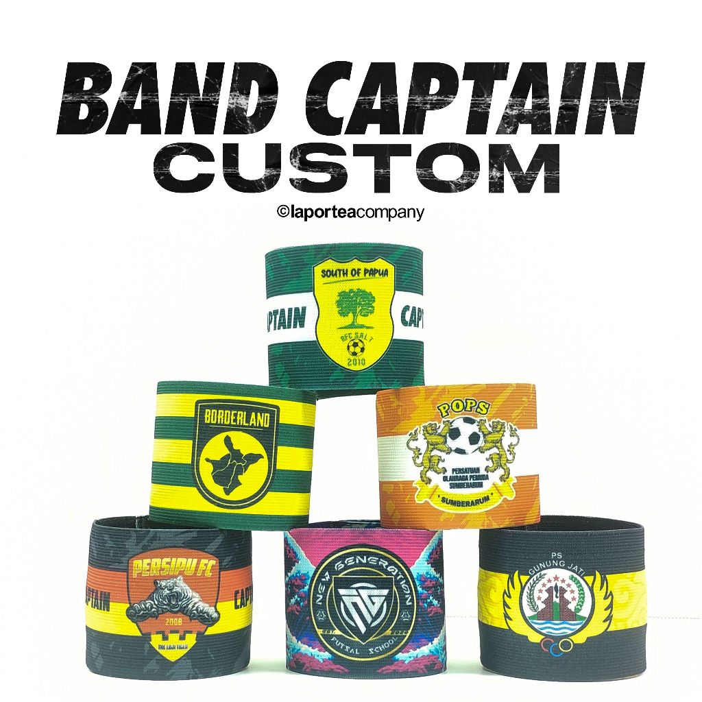 Custom BAND CAPTAIN // CUSTOM BAND CAPTAIN | Shopee Malaysia