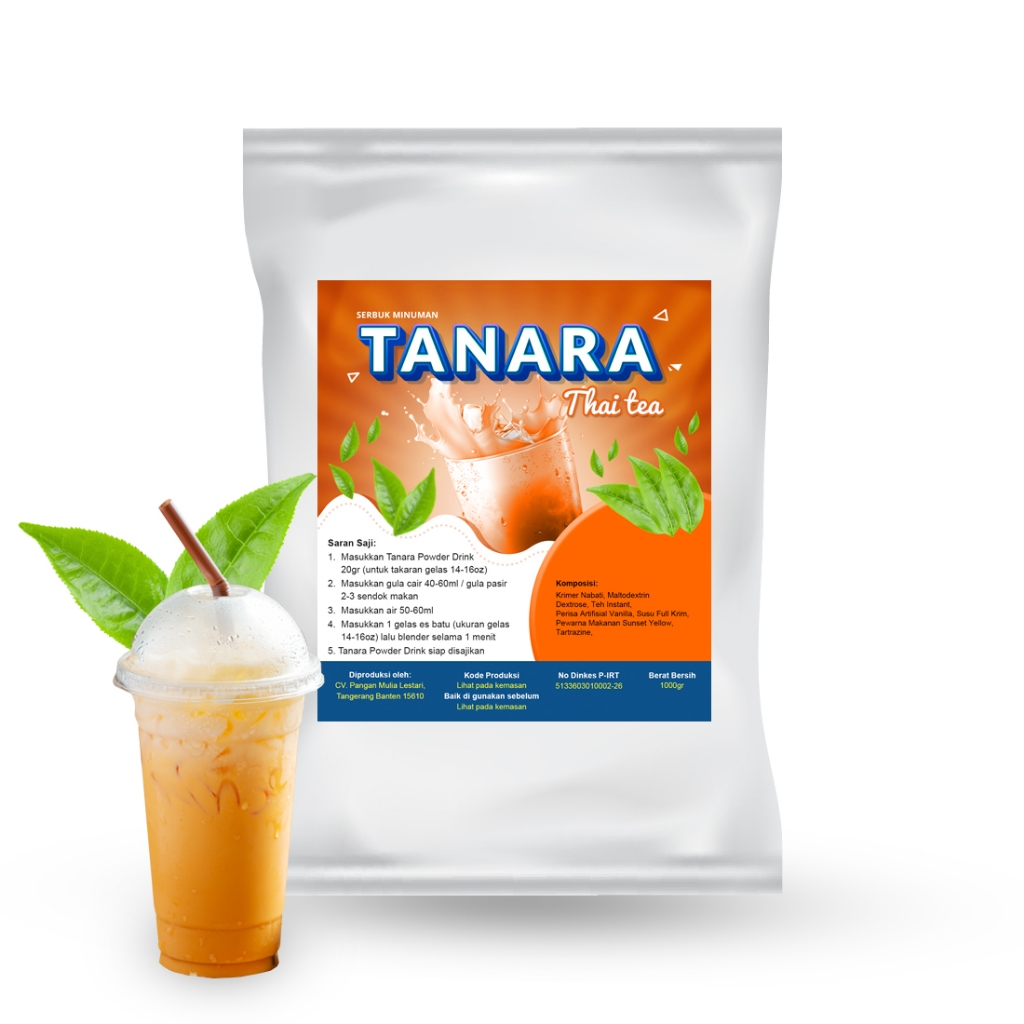Thai Tea Powder Thai Tea Thai Tea 1Kg - Assorted Flavors Drink - Tanara ...