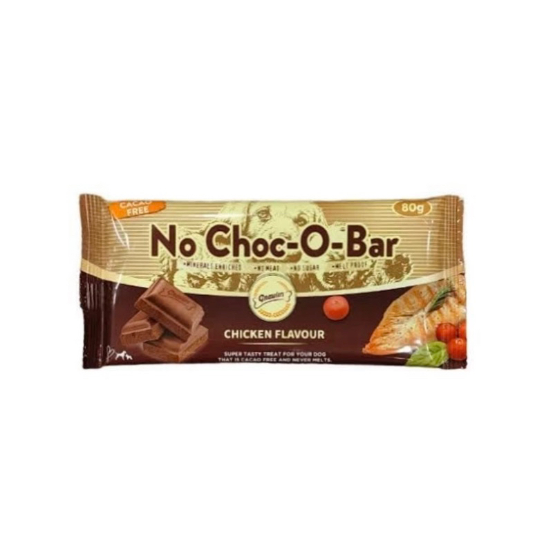 Gnawlers No Choc-O-Bar Dog Snack Chicken Flavor 80gr | Shopee Malaysia