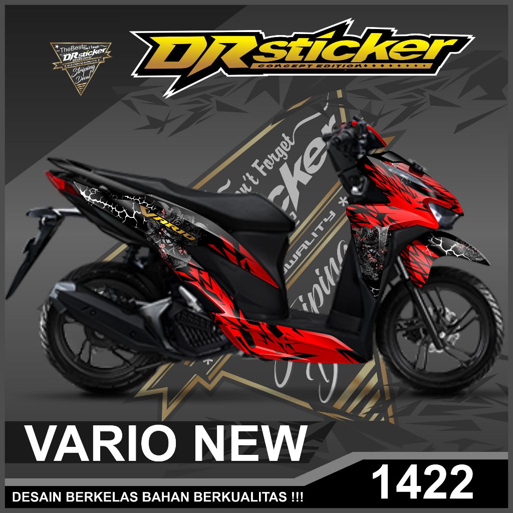 Sticker Decal vario 125/150 Full Body Sticker Honda Motorcycle ...