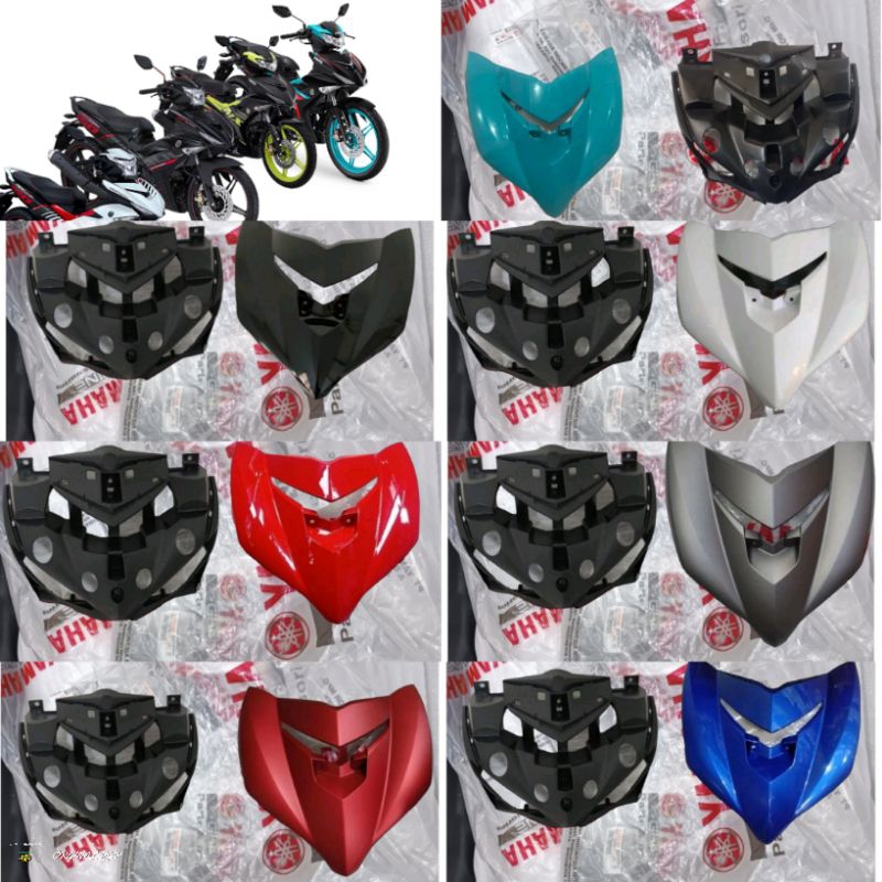FRONT SHIELD COVER SET MX KING JUPITER MX KING V1 V2 ORIGINAL YAMAHA ...