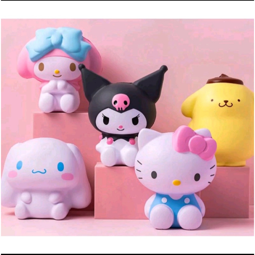 Led SQUISHY CHARACTER SANRIO / CHILDREN'S SQUISHY TOY MODEL SANRIO ...