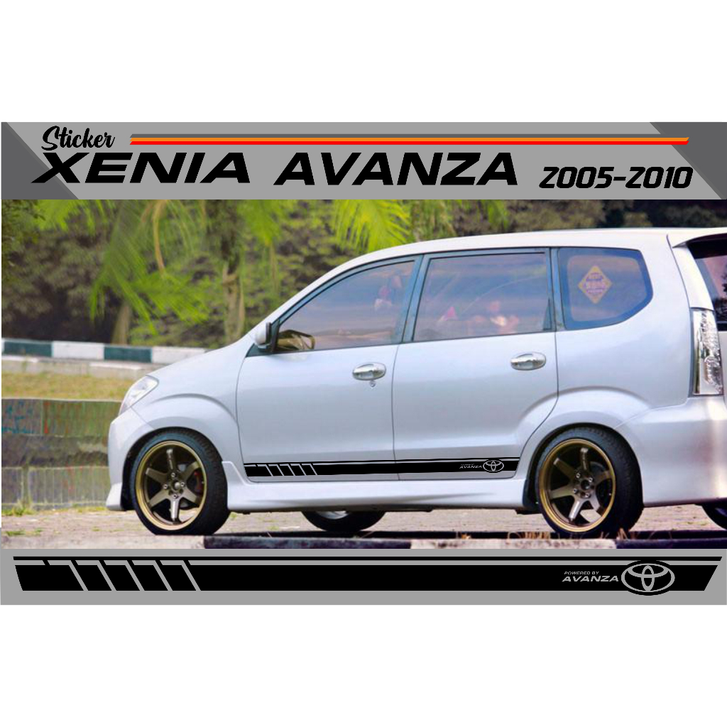 Old avanza xenia Sticker. List of old avanza xenia car bodies | Shopee ...