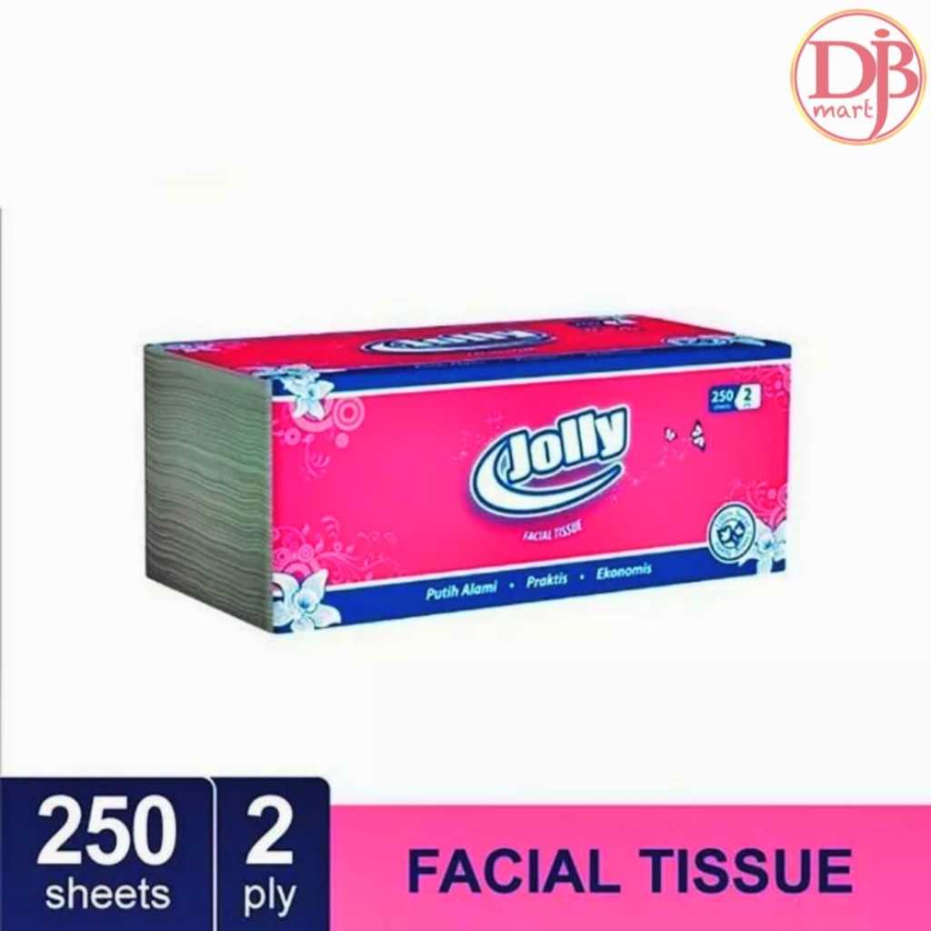 Ready Jolly Tissue 250 Sheets / Jolly Tissue 200 Sheets - 2PLY | Shopee ...