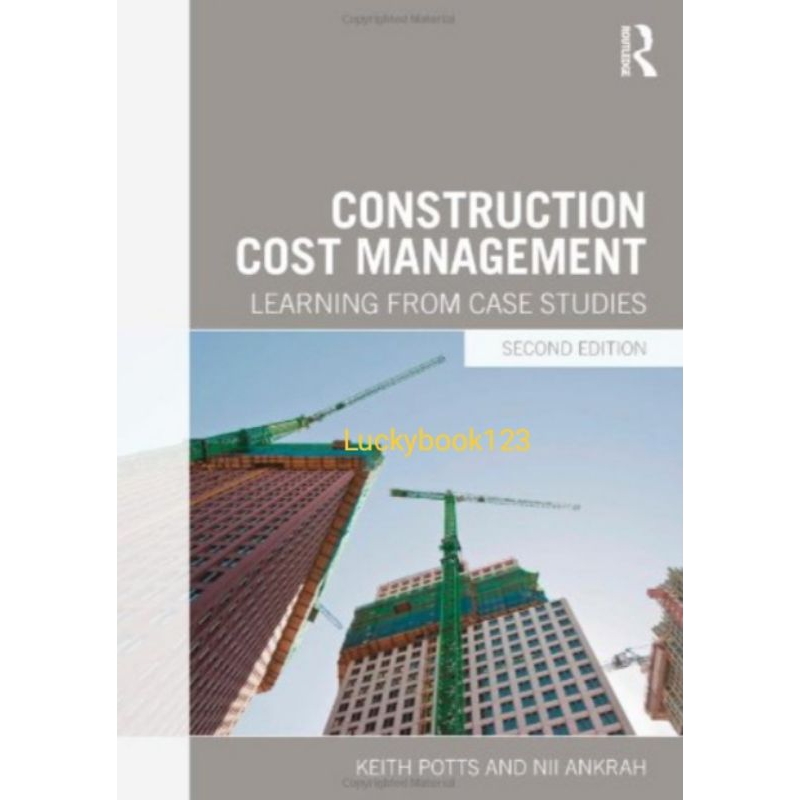 Construction Cost Management Book: Learning from Case Studies 2nd ...