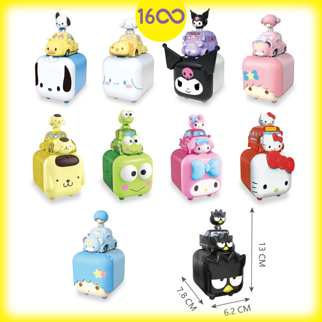 Sanrio Riding Family Happy Travel Blind Box | Sanrio Family Happy ...