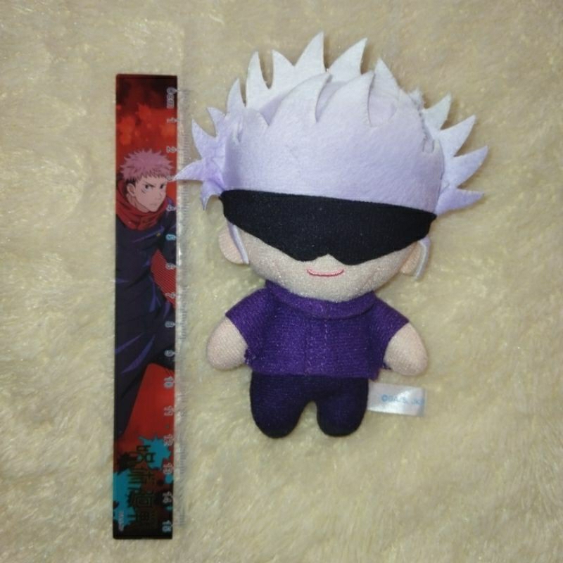 Ballchain Gojo Satoru Jujutsu Kaisen JJK Plush Keychain Doll | Shopee ...