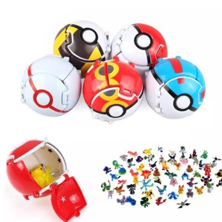 Special Price pokeball Throw figure pokemon figure snorlax pokeball ...