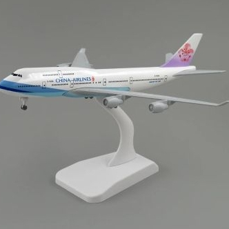 Miniature Diecast Aircraft china Airlines 20cm Iron Material With ...