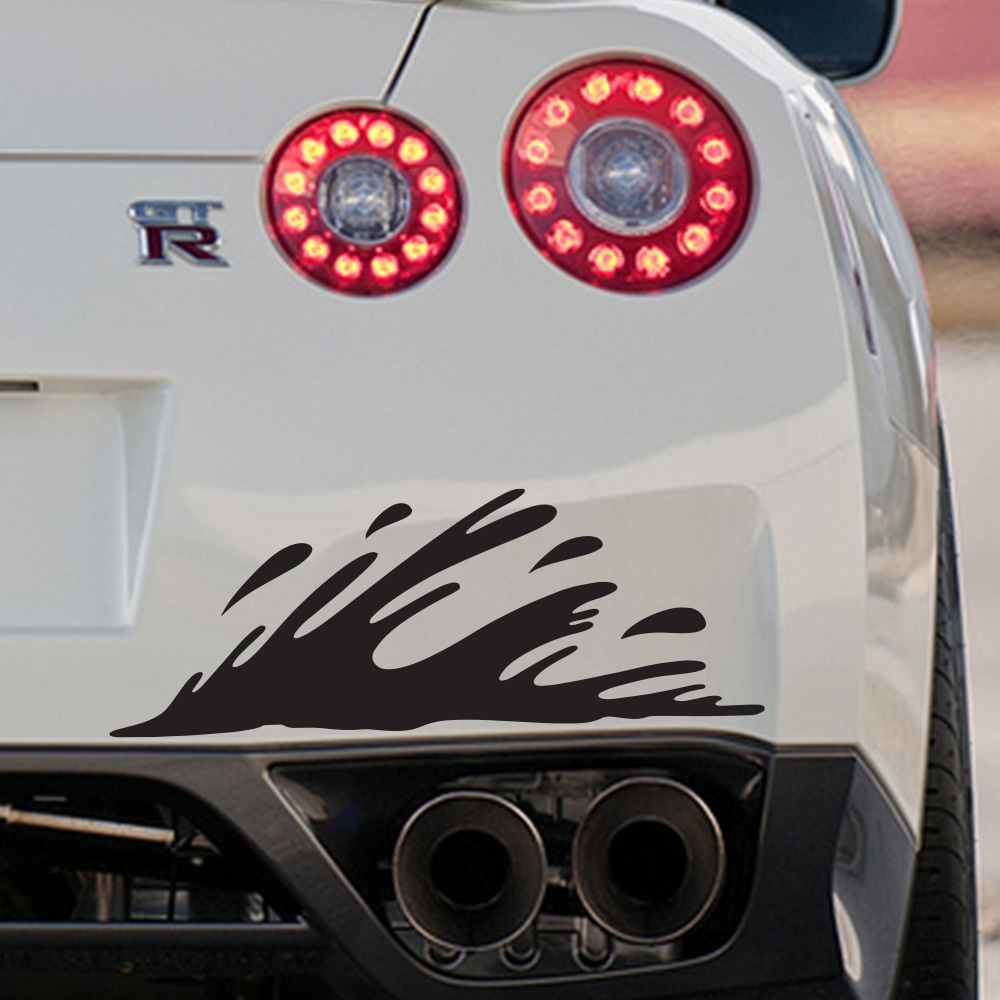 Right Water Splash Sticker Splash Sticker Cutting Sticker Car Laptop ...