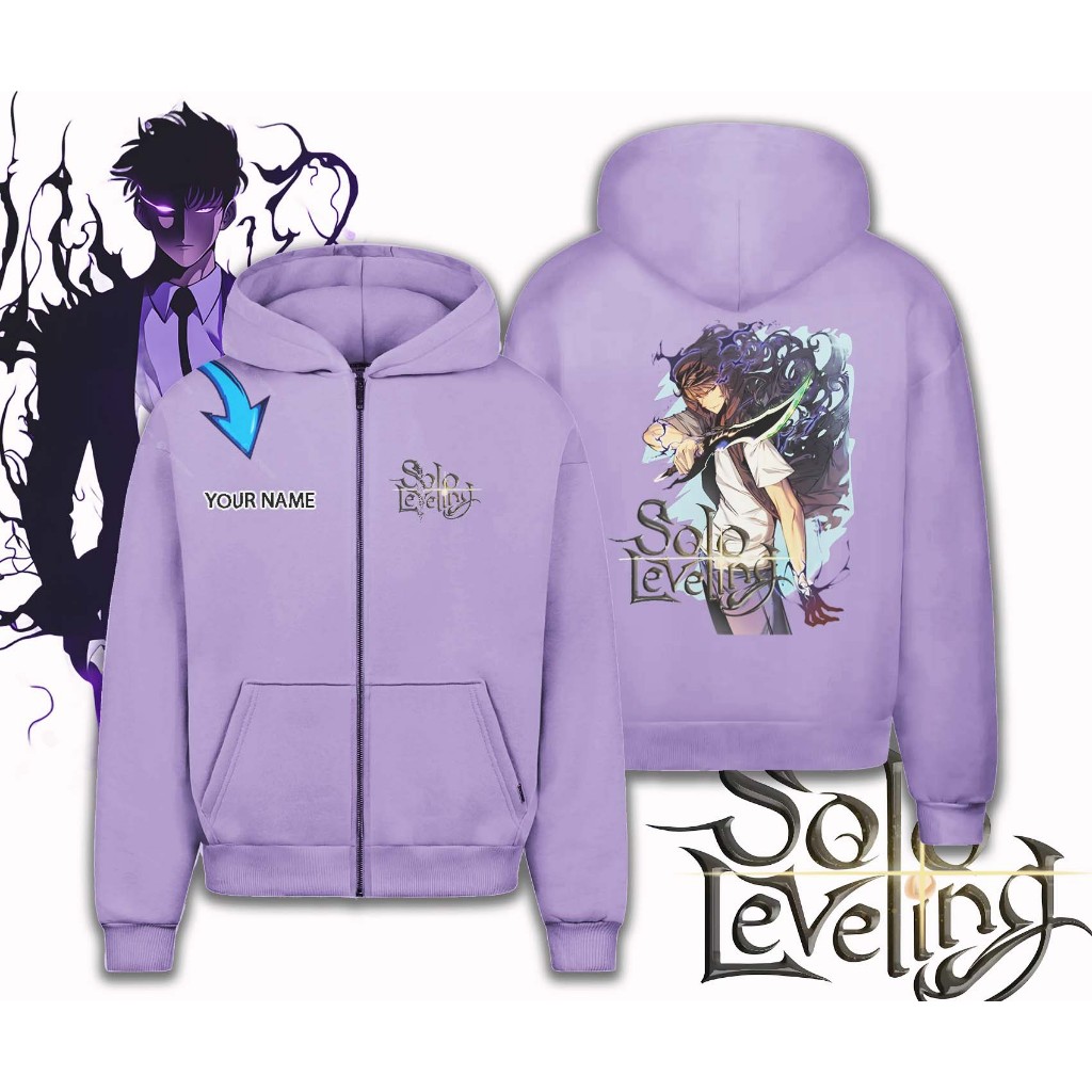 Hoodie Jacket Children solo leveling /zipper anak sung jin woo solo ...