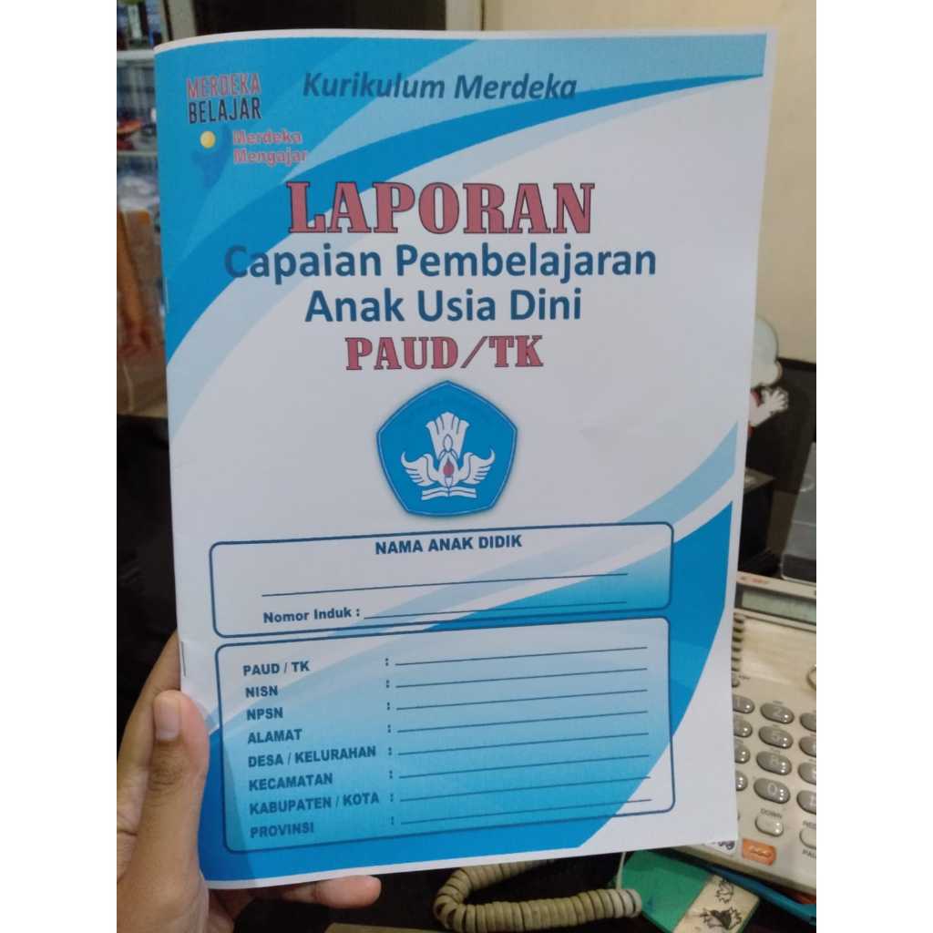 Paud - Kindergarten Report Card - Independent Curriculum | Shopee Malaysia