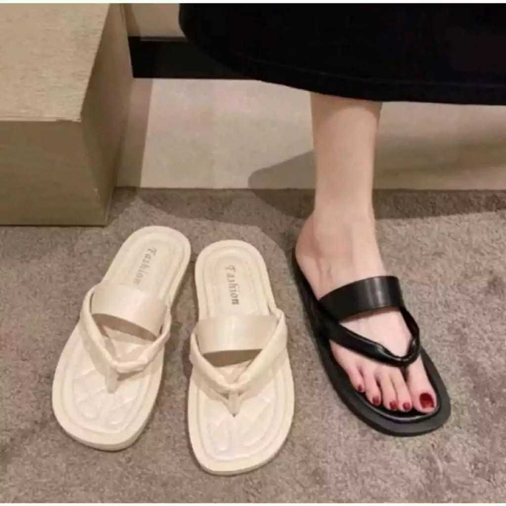 Latest women's flip flops 2024 | Shopee Malaysia