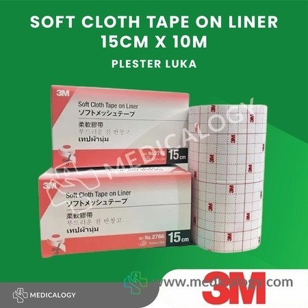 3m wound plaster 15cm x 10m | 3mtm Soft Cloth Tape on Liner (Hypafix ...