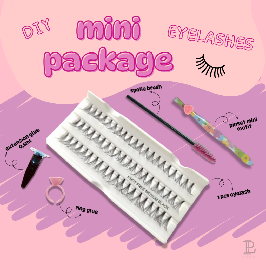 Eyelash Extension Package (Mini Package Extension Eyelash) | Shopee ...