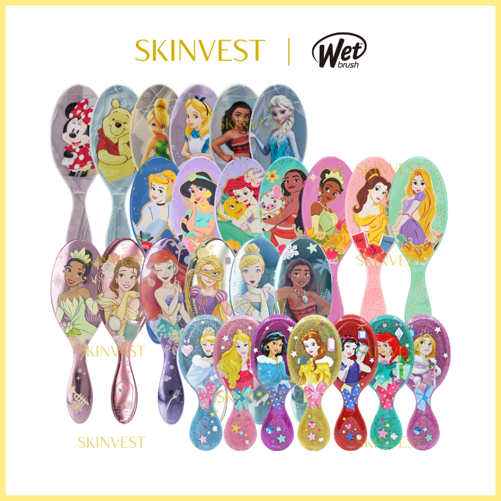 The WET BRUSH Comb Comb Original Detangler - Disney 100 Years Princess ...