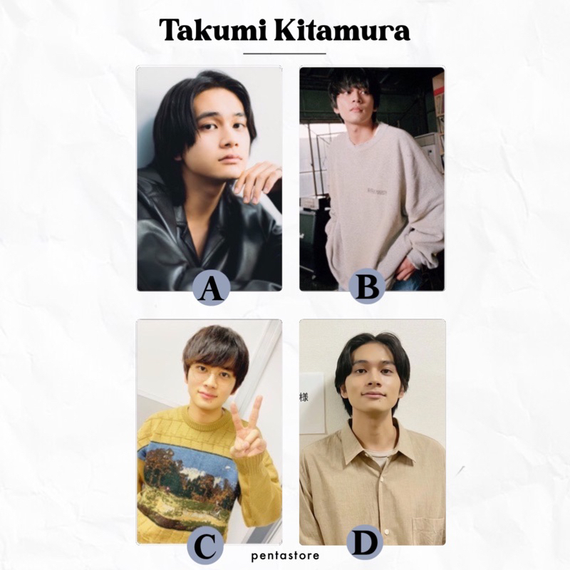 Japan Actor Photocard Ryusei Yokohama Fumiya Takashi Yamazaki Kento Ryo Yoshizawa Yamada Ren ...