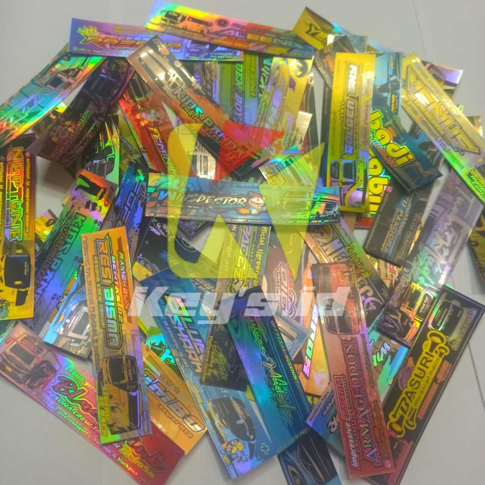 Basuri Bus Hologram Stickers, Hologram Bus Stickers, Bus Mania Stickers ...