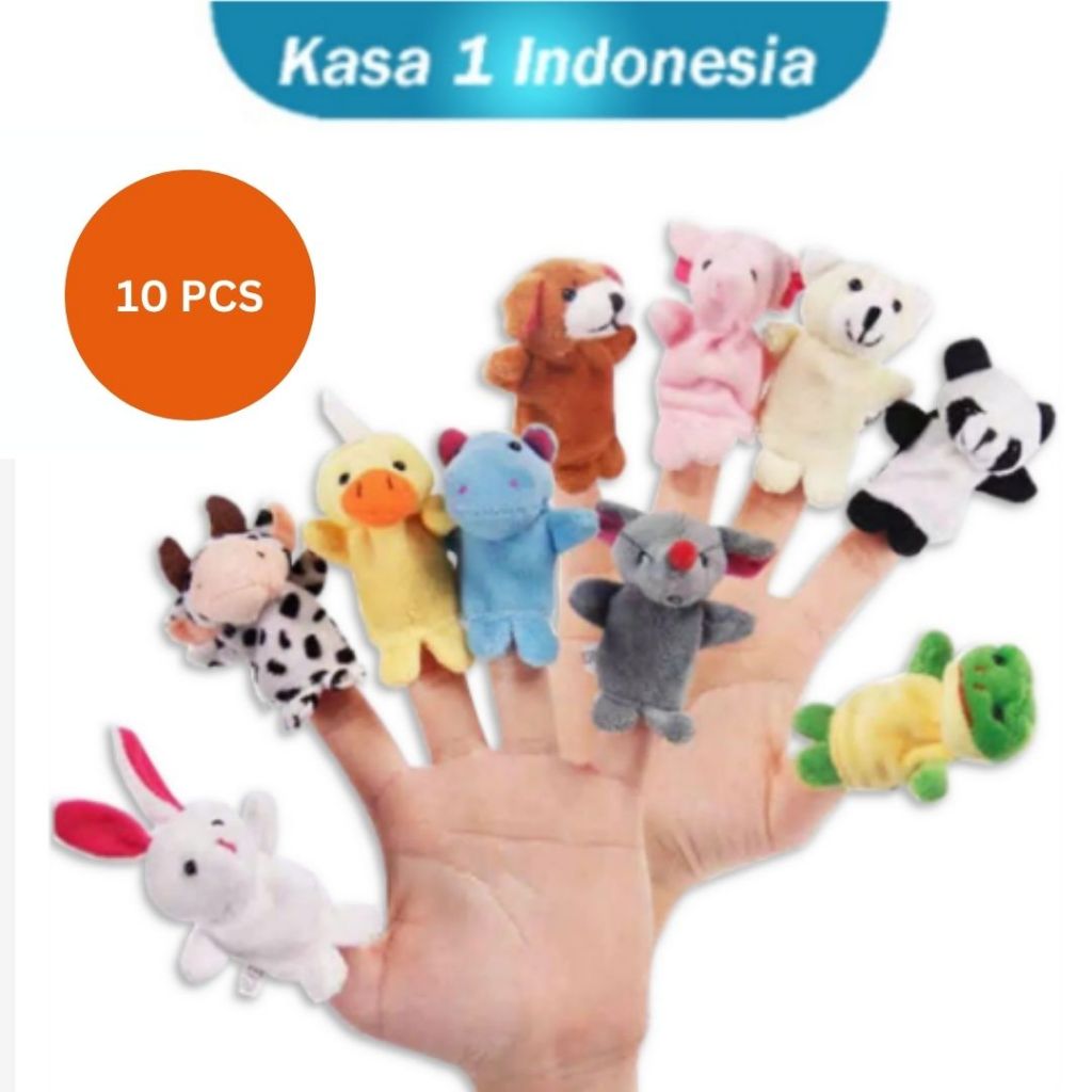 Educational Toys Character Hand Doll Set 10pcs | Shopee Malaysia