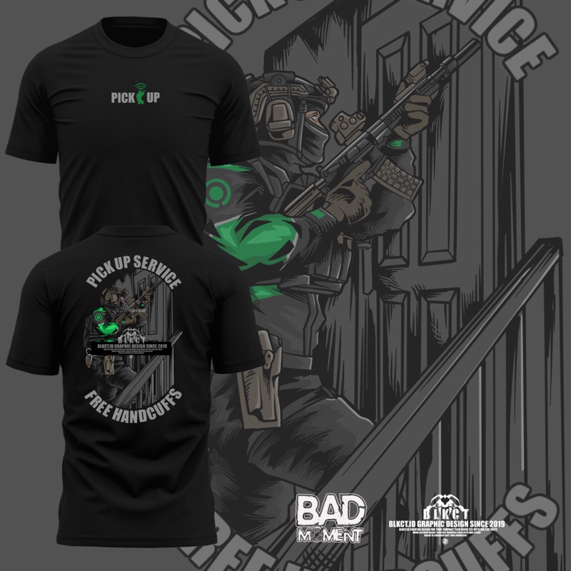 Tactical Pickup Service T-shirt | Shopee Malaysia