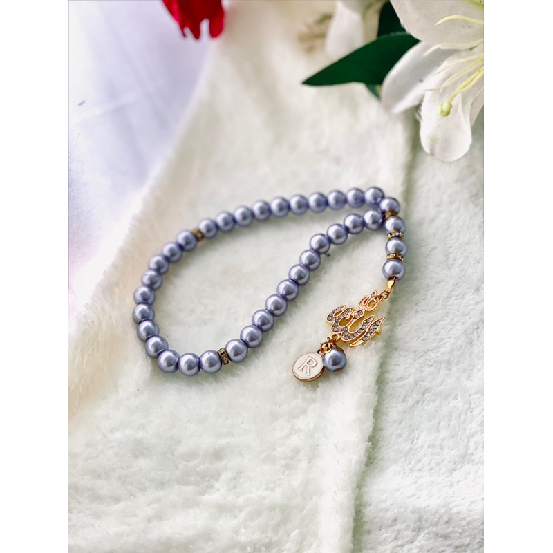 33-grain Pearl TASBIH ALLAH And Initials Of Letters | Shopee Malaysia