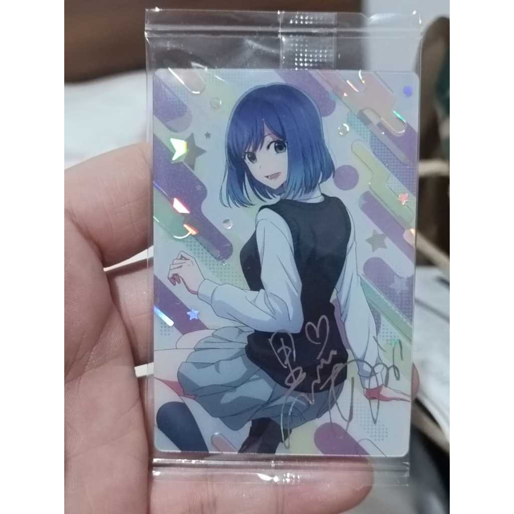 Akane Kurokawa Oshi No Ko Anime Wafer Card SP 06 Holo Japan Bandai ...