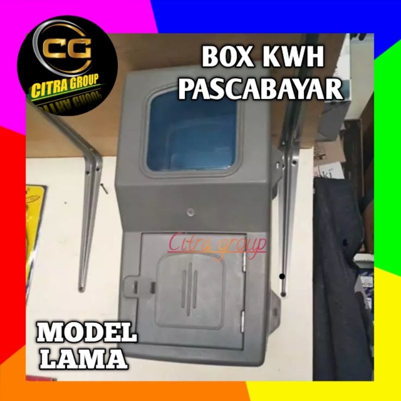Post-paid KWH BOX OLD MODEL ELECTRICITY METER LID BOX/SCHEDULE MONTH ...
