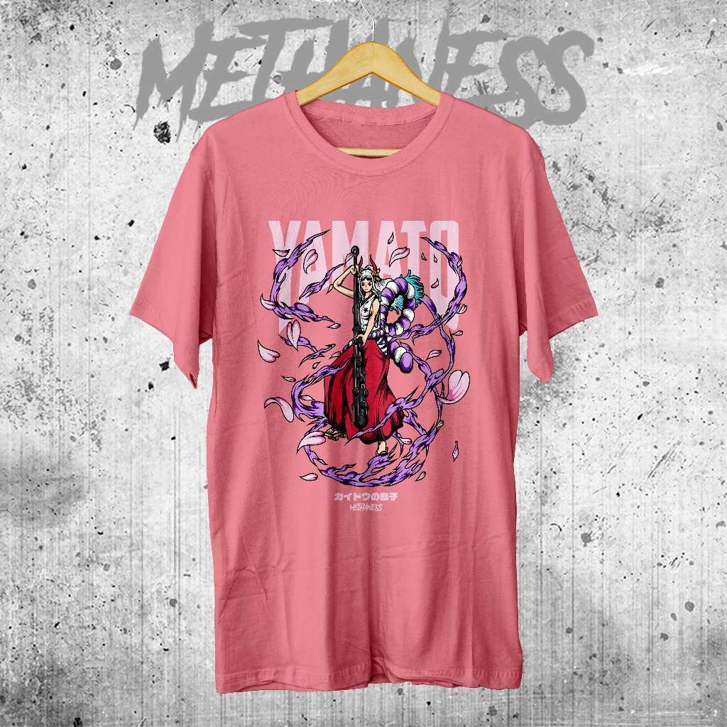 One Piece Anime T-Shirt YAMATO The Oni Princess Son of Kaido/YAMATO ...