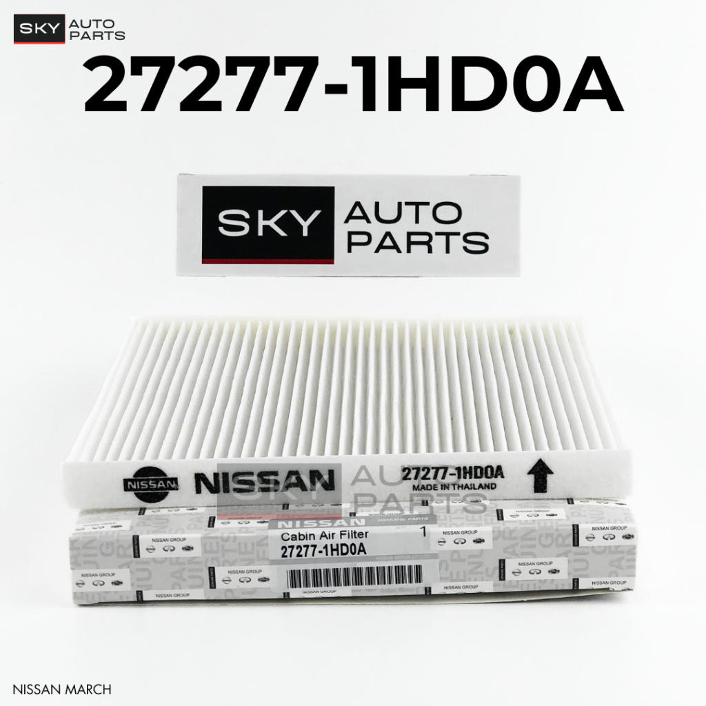 Nissan March Note Almera N17 AC Cabin Filter PN: 27277-1HD0A | Shopee ...