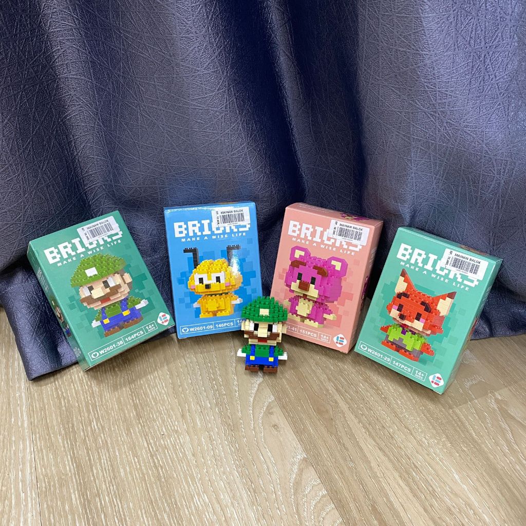 Pgs Disney Kuromi Bricks Children's Building Blocks Toys DIY Educational Toys 3D Puzzle Nano ...