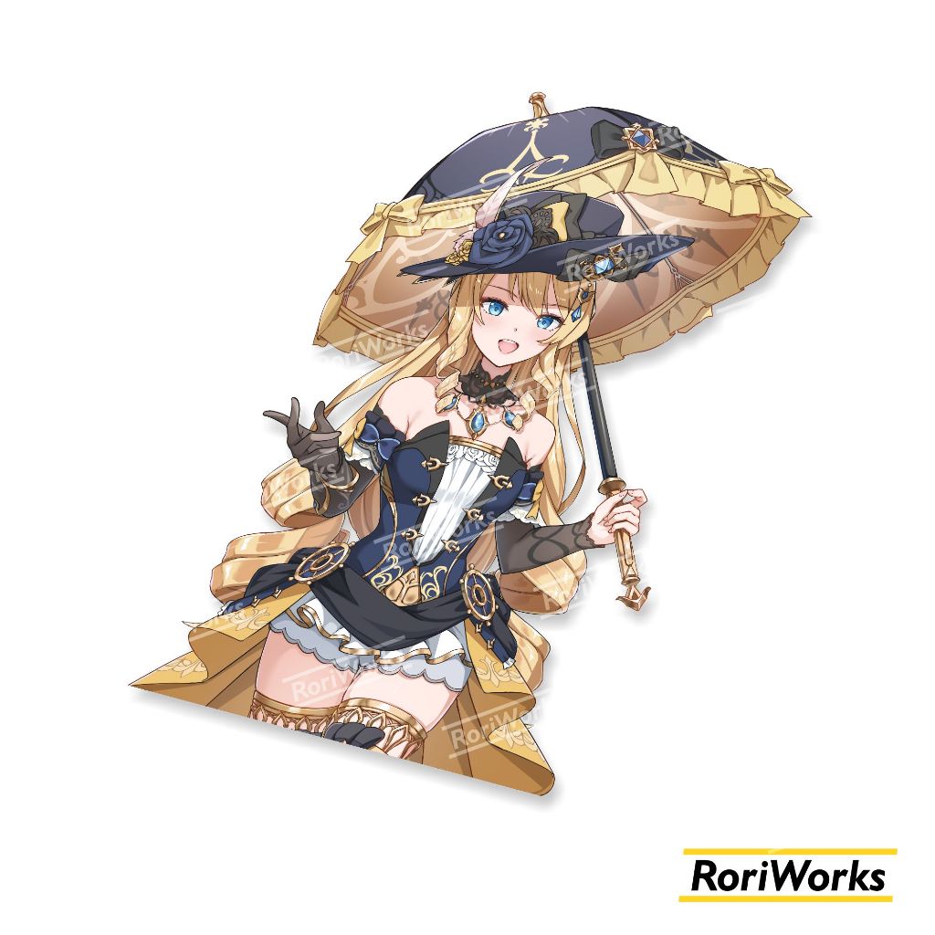 Kiss cut sticker - Navia | Genshin Impact | Shopee Malaysia