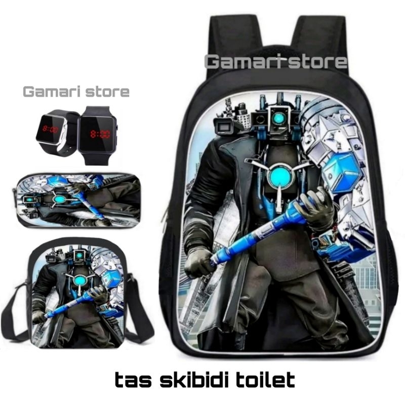 Newest children's school bags - skibidi toilet bags - boys' backpacks ...