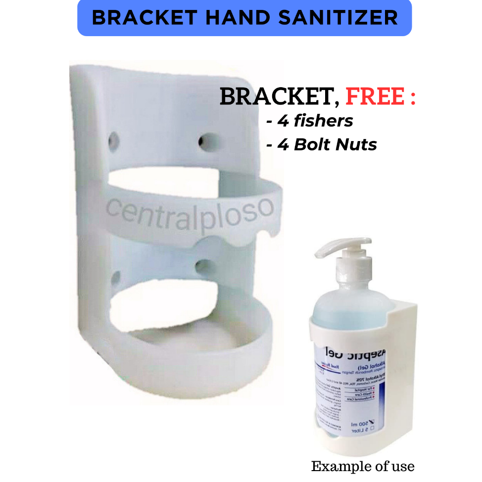 Rack for Wall Mounted Hand Sanitizer Bracket and Antiseptic Hand ...