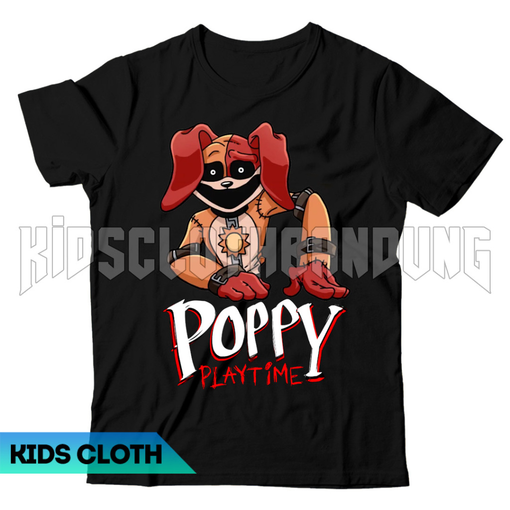 FREE NAME CHILDREN'S T-SHIRTS POPPY PLAYTIME SMILING CRITTERS DOGDAY ...