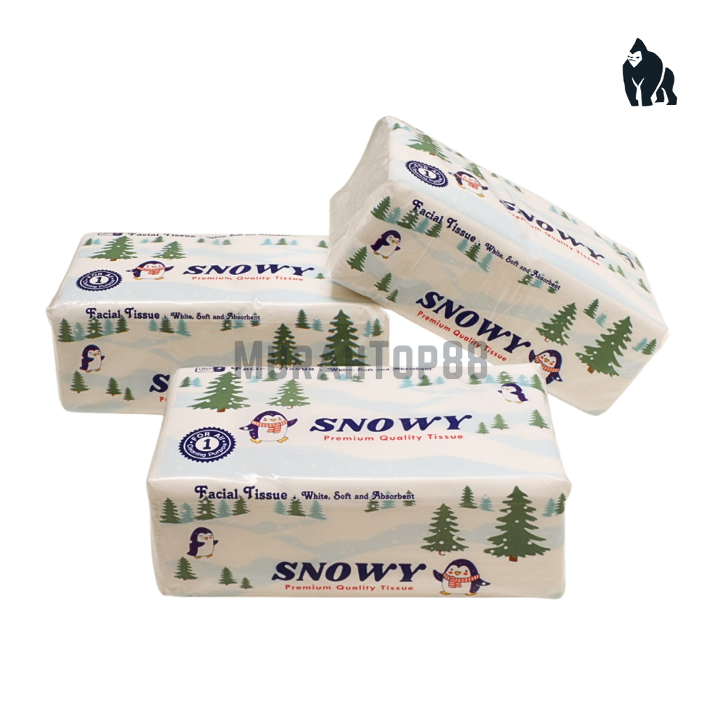 Snowy 2 Ply Tissue contains 180 Sheets / Facial Tissue / Soft Premium ...