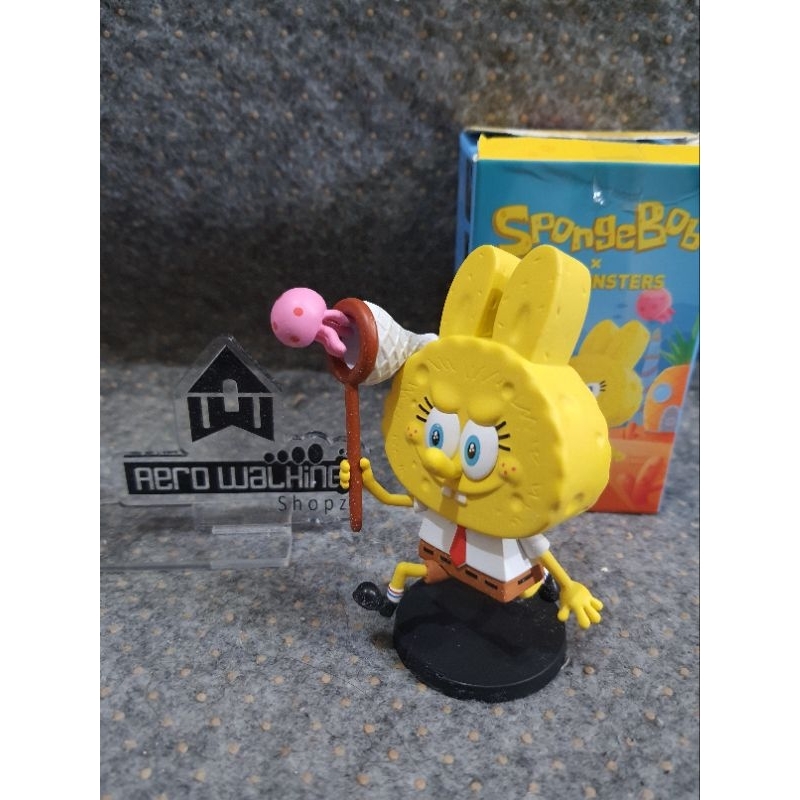 Pop Mart PopMart - Spongebob Sponge Bob x The Monster Jellyfish Catcher ...