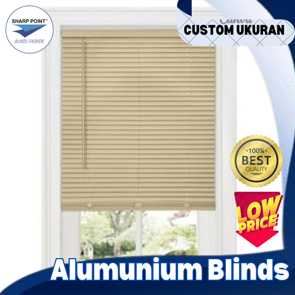 Sharp Point VENETIAN BLIND MANUAL 25mm - MOTIVE SLAT - Aluminum Blinds - Horizontal Blinds ...