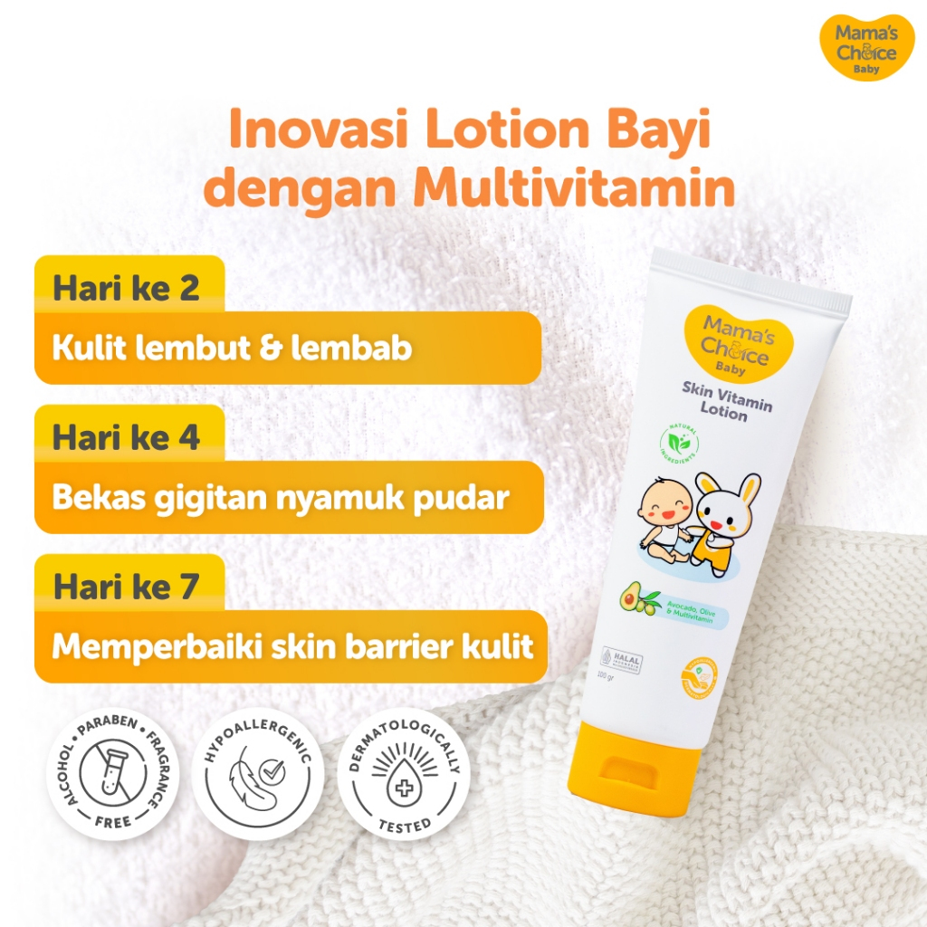 Baby & Child Body Lotion - Baby Skin Vitamin Lotion Mama's Choice (Baby ...