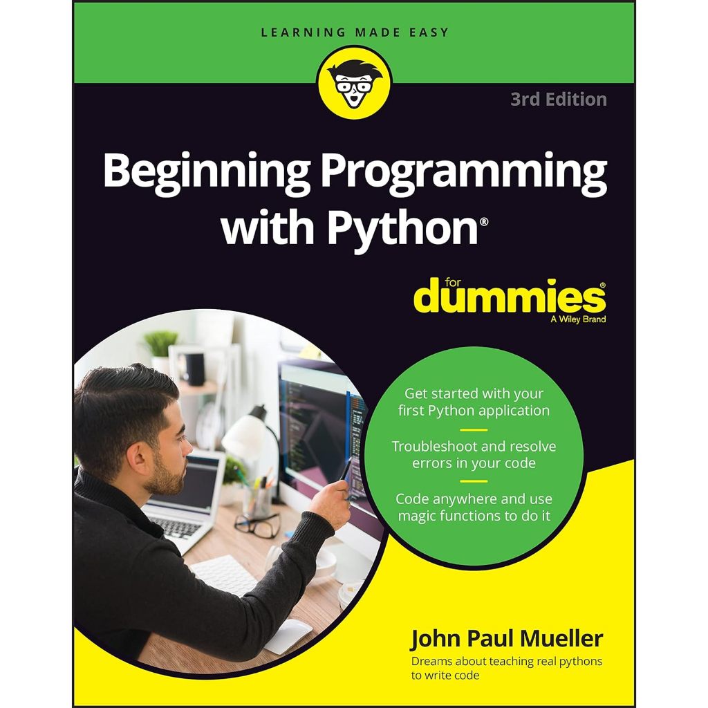 Beginning Programming with Python For Dummies 3rd Edition | Shopee Malaysia