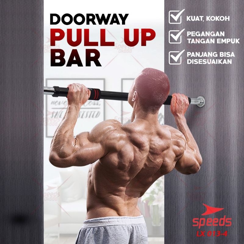 Pull Up Door Chinning Bar Iron Gym Pull Up Tool Speeds Pull Up Bar Pull ...