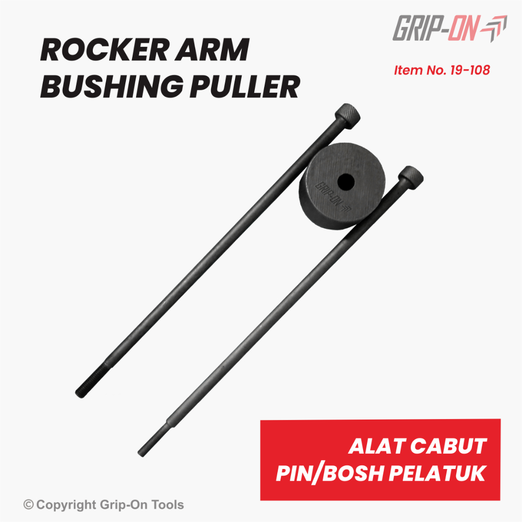 Grip-On Rocker Arm Bushing Puller Valve Pin Removal Tool / Trigger Bosh ...