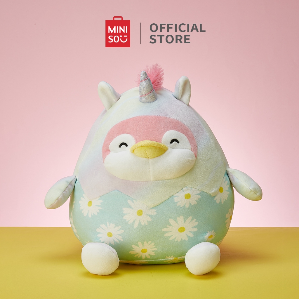 Miniso Children's Penguin Doll Small Penguin Plush Toy 10 Inch | Shopee ...