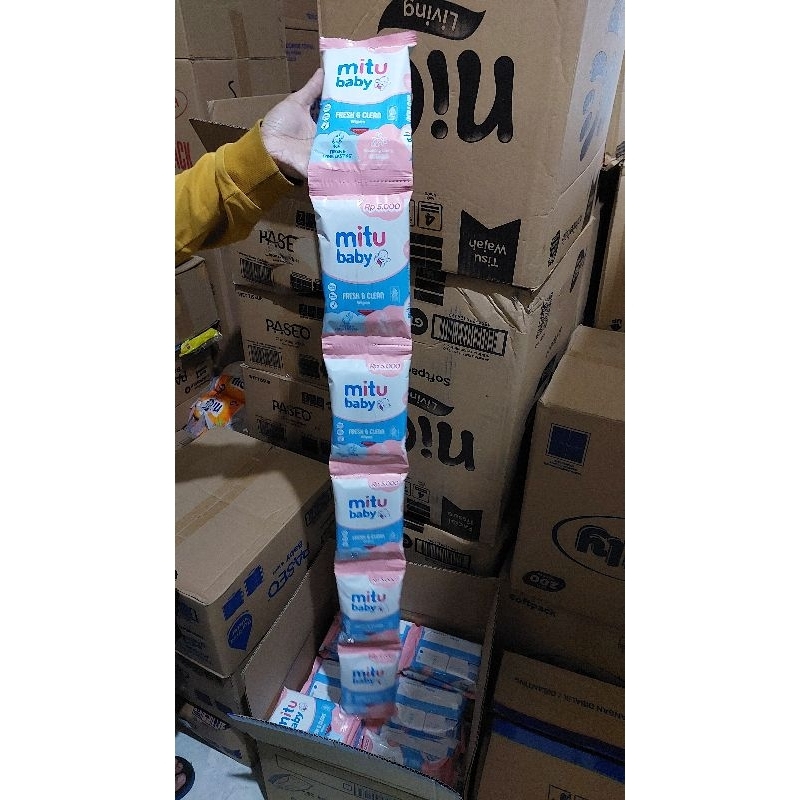 Mitu Baby 30s Wet Tissue (1 pack contains 6 pcs) | Shopee Malaysia