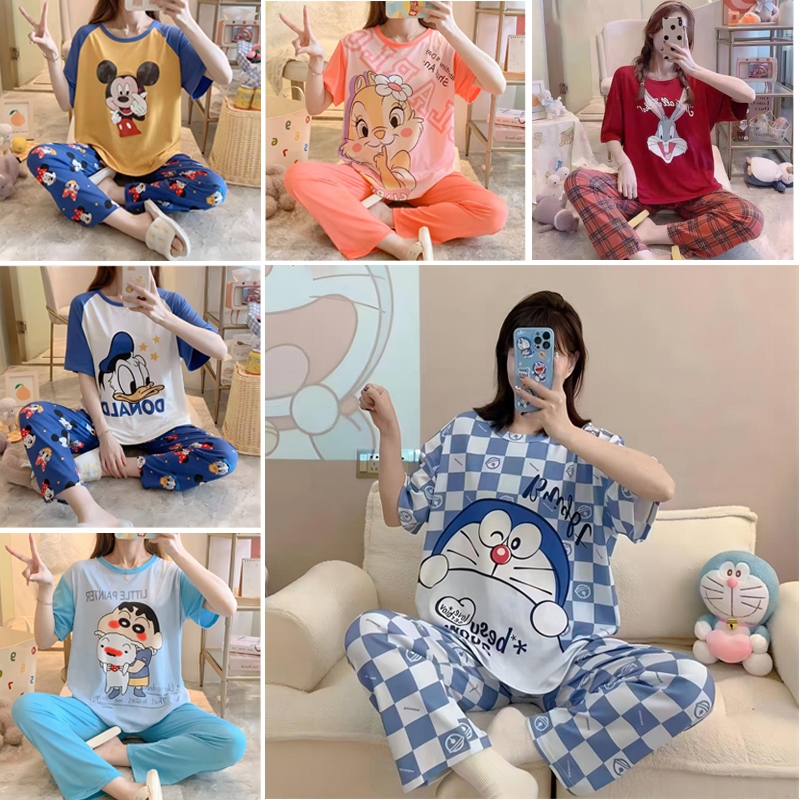Women's Sleepwear Suits Pajamas Women's Pajamas Long Sleeve Cute ...