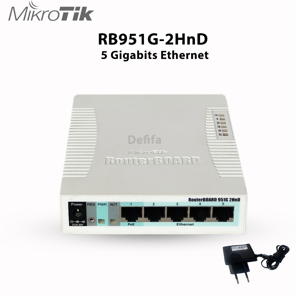 Router Mikrotik Routerboard RB951G-2HnD Normal Jaya Server | Shopee Malaysia