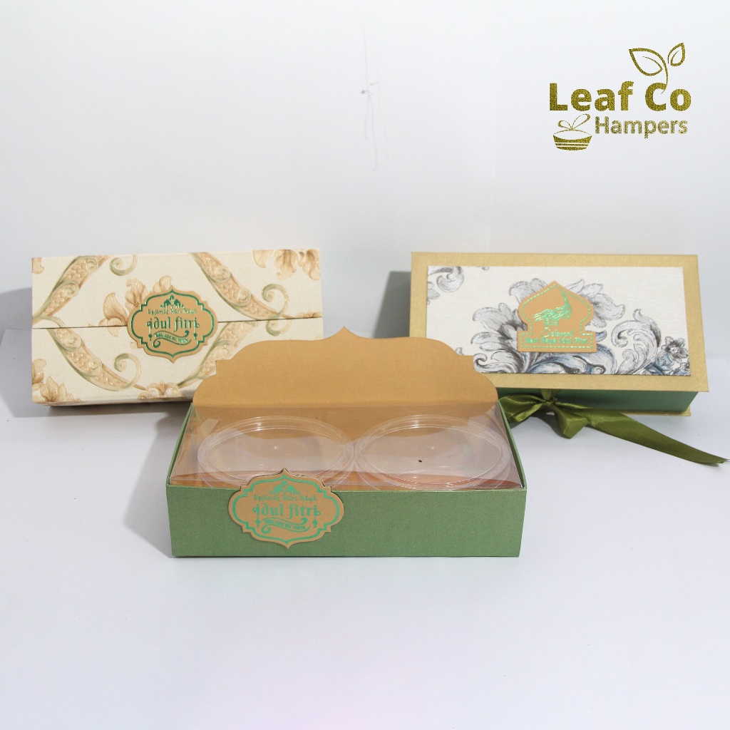 Leaf Co - Hard Box Eid Edition Storage Box 2 Cookie Jars 500 Grams Eid ...